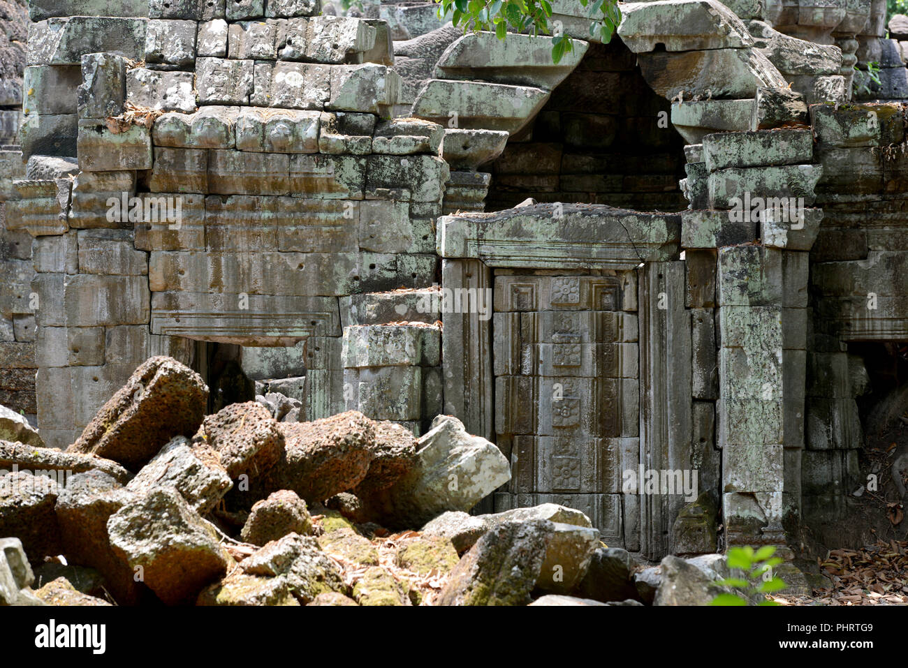 CAMBODIA SIEM REAP ANGKOR TA PROHM TEMPLE Stock Photo - Alamy