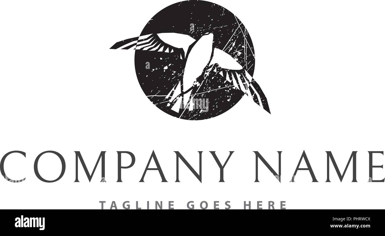 fly bird logo vector image Stock Vector Image & Art - Alamy