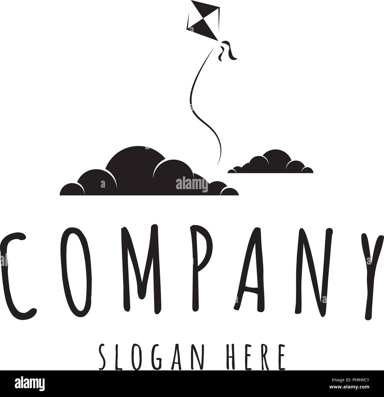 Kite vector logo image Stock Vector Image & Art - Alamy