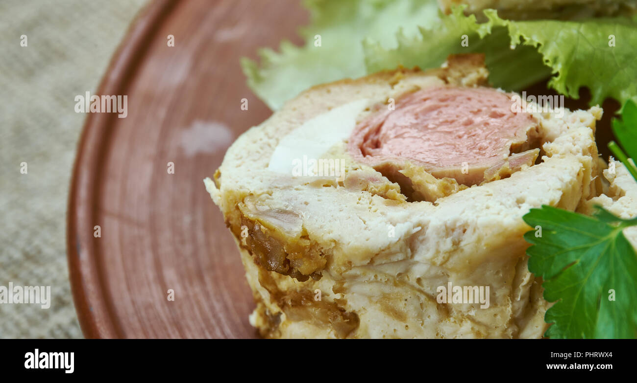 Pork embutido hi-res stock photography and images - Alamy