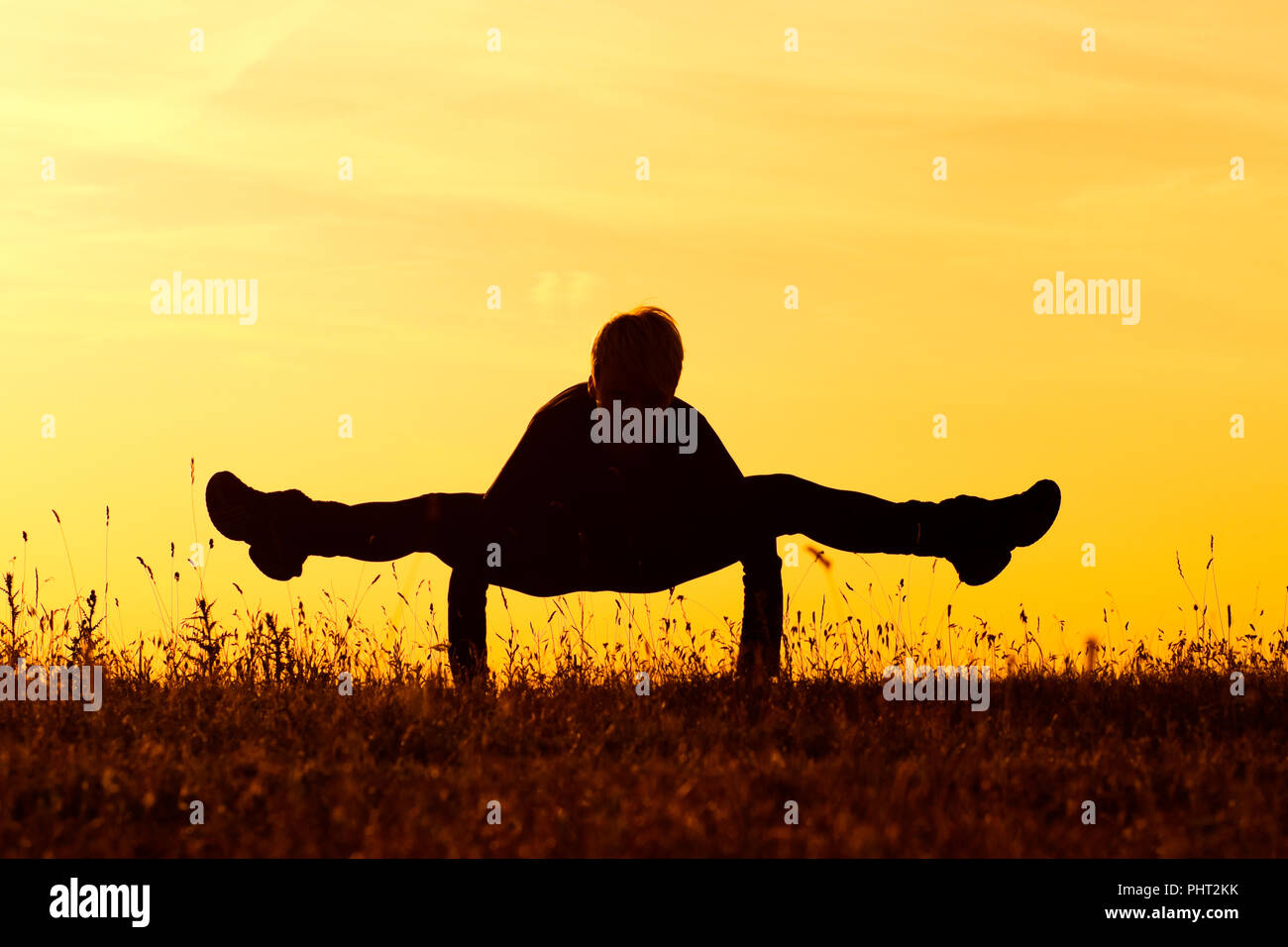 Yoga-Tittibhasana /Firefly Pose Stock Photo - Alamy