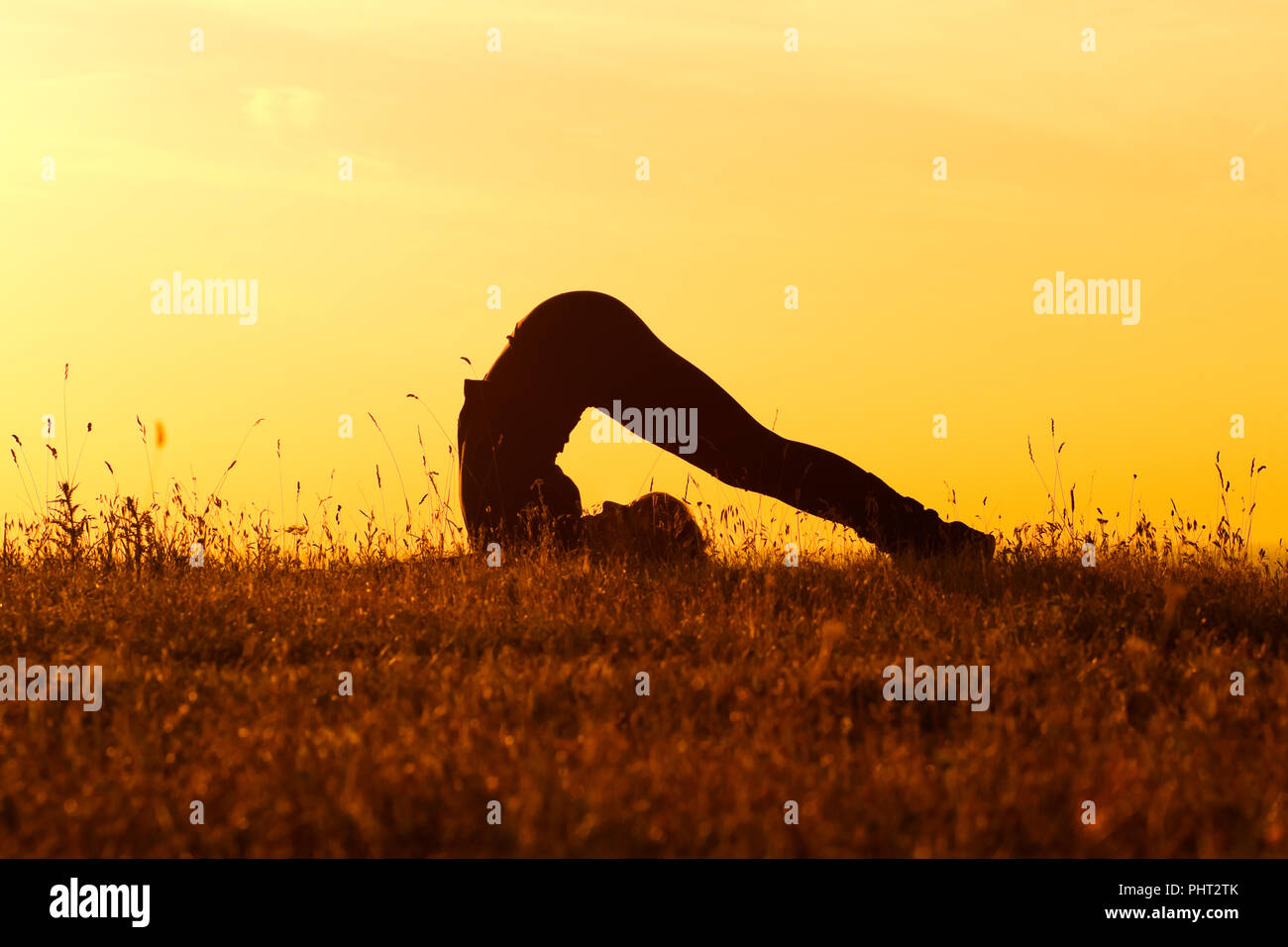 Halasana hi-res stock photography and images - Alamy