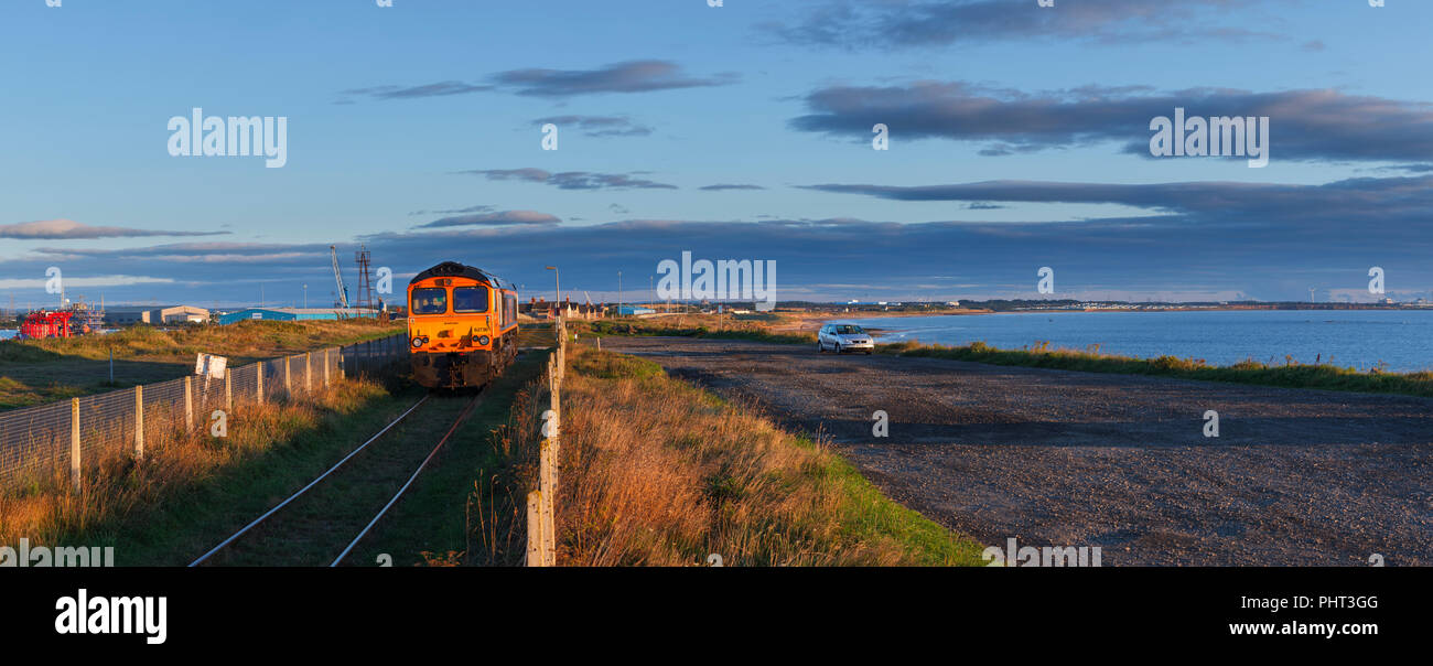 Class 66 locomotive hi-res stock photography and images - Alamy
