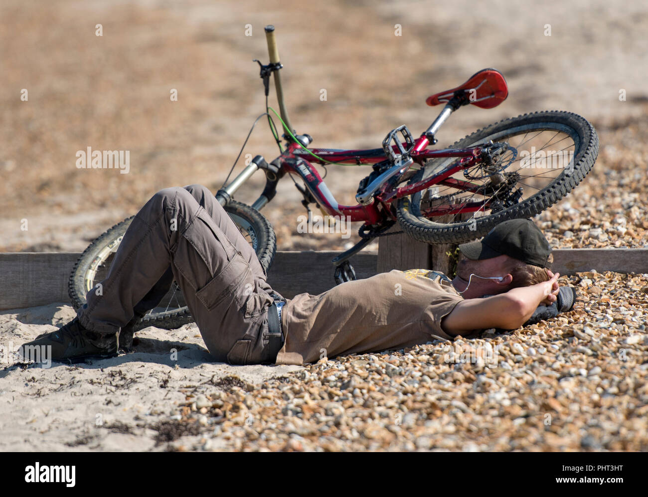 Very tired cyclist hi-res stock photography and images - Alamy