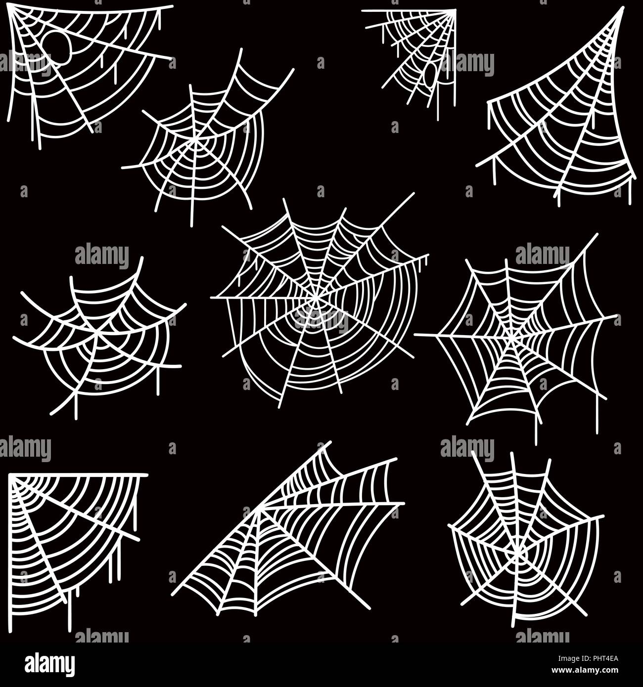 Spider web tattoo image Stock Vector Images - Alamy
