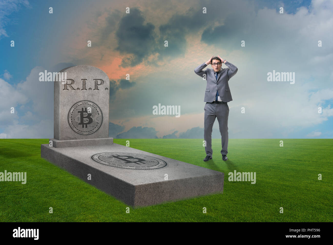 Death of bitcoin hi-res stock photography and images - Alamy