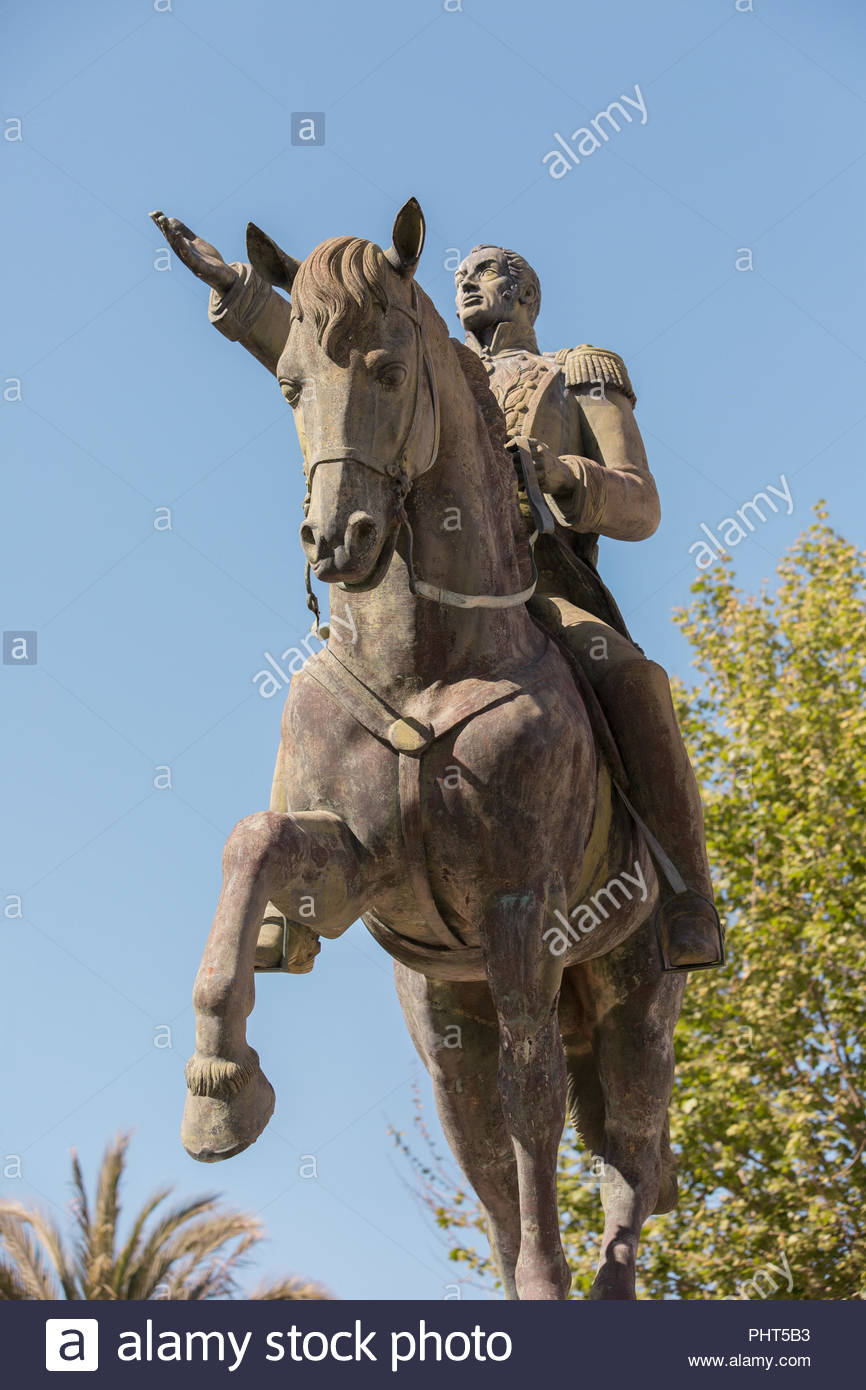 Simon Bolivar Statue Horse High Resolution Stock Photography and Images ...