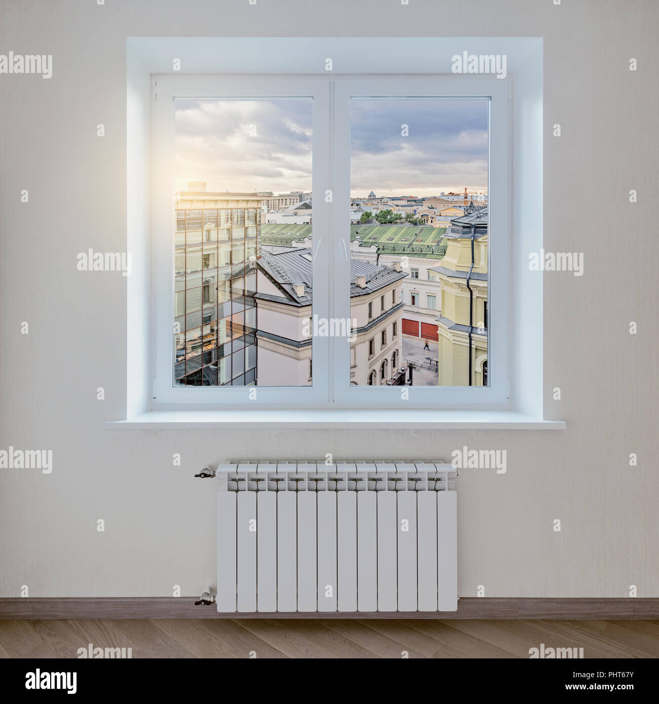 Street view from hotel window hi-res stock photography and images - Alamy