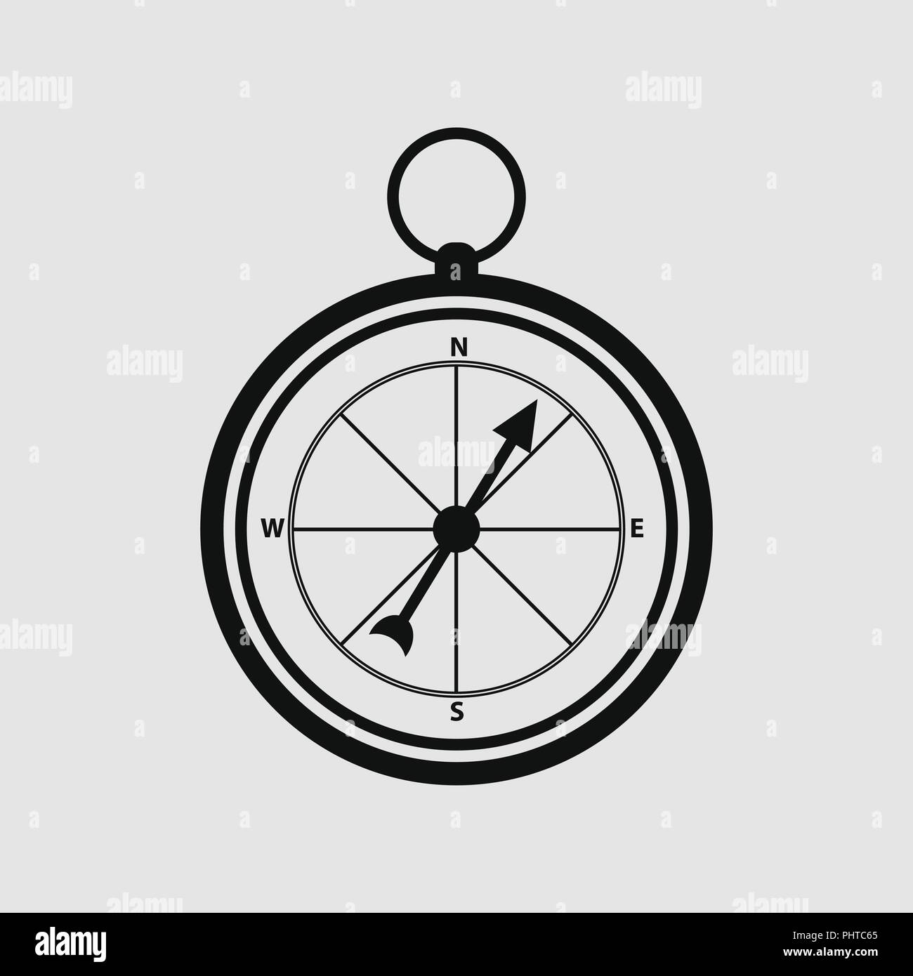 Magnet icon on gray hi-res stock photography and images - Alamy