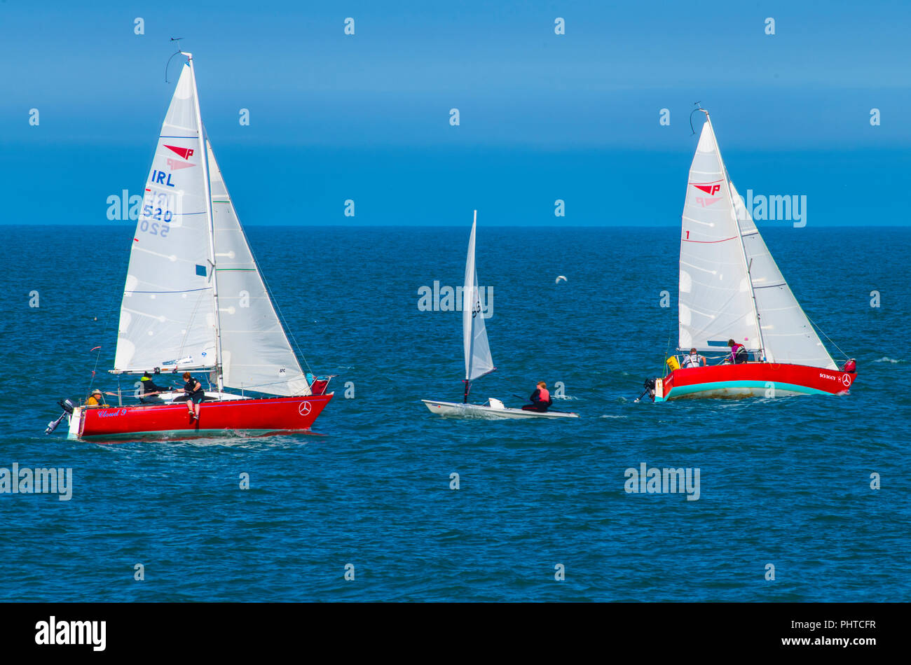 Sailing Boats Howth Co. Dublin. Ireland Stock Photo - Alamy