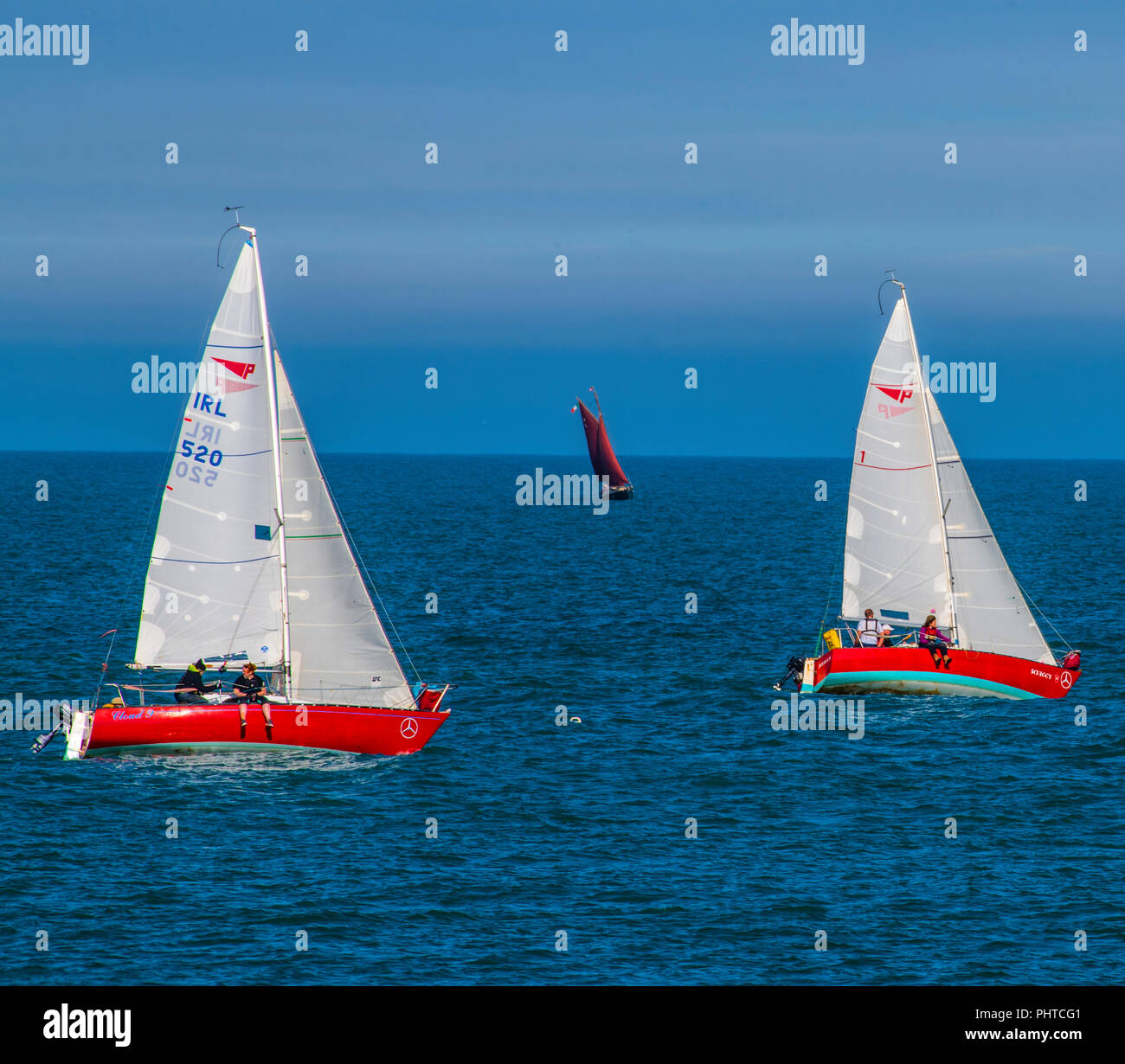 Irish sailing boats hi-res stock photography and images - Alamy