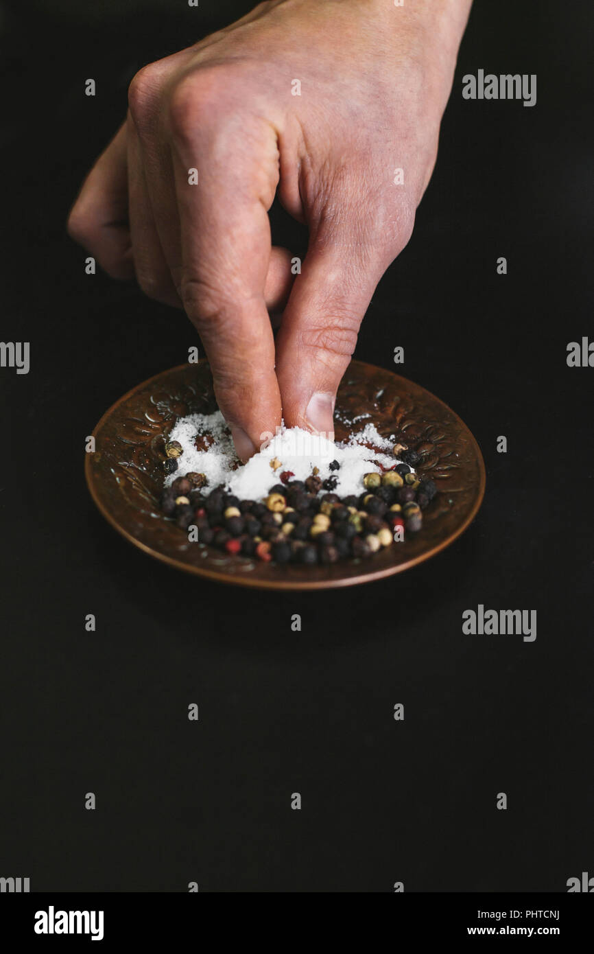 Pinch of salt hi-res stock photography and images - Alamy