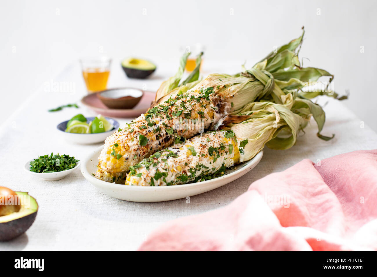 Mexican street corn hi-res stock photography and images - Alamy