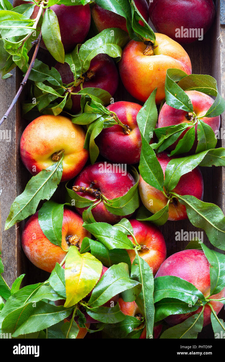 Farm fresh peaches hi-res stock photography and images - Alamy