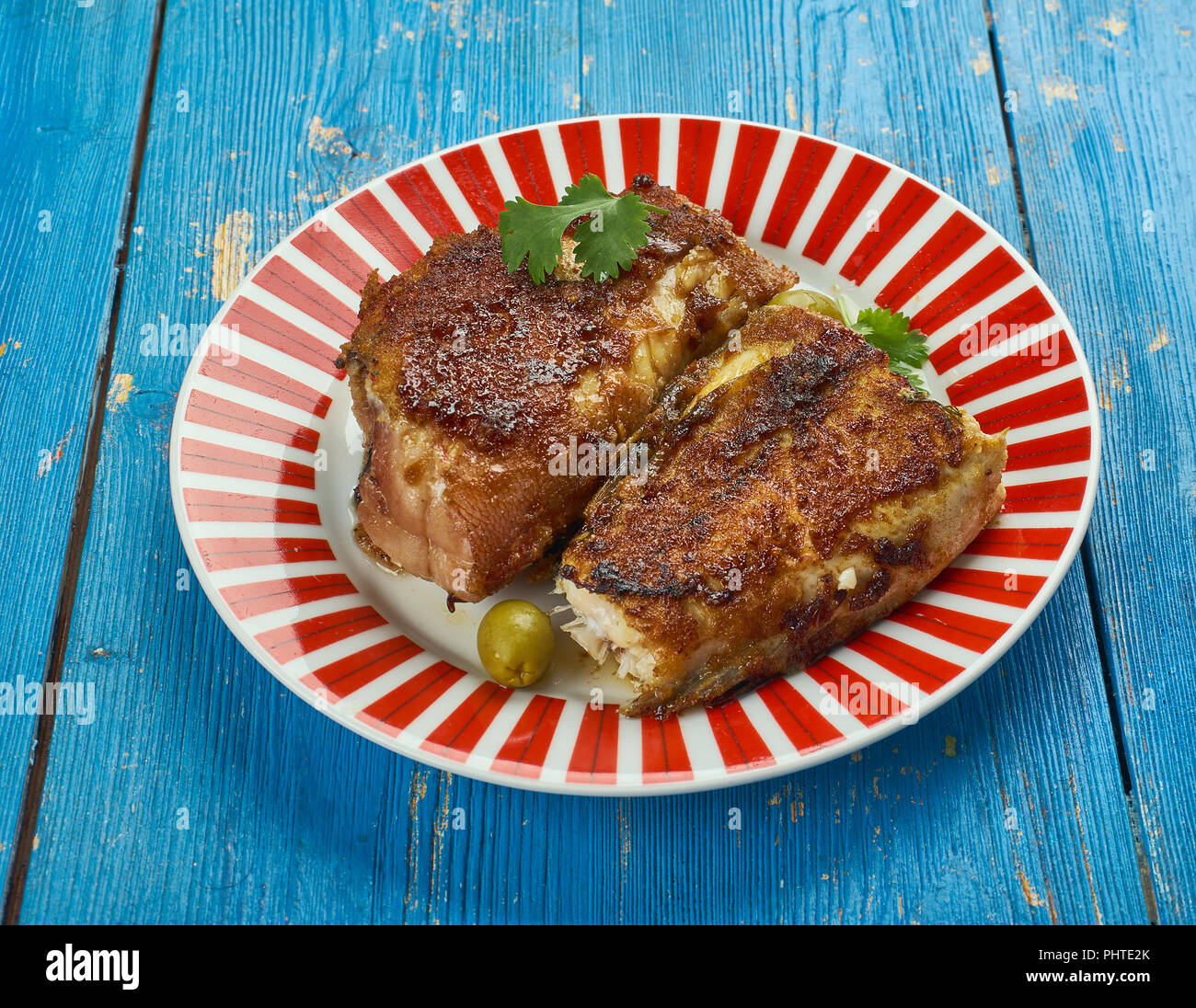 Lahori Tawa Tali Machli Stock Photo - Alamy