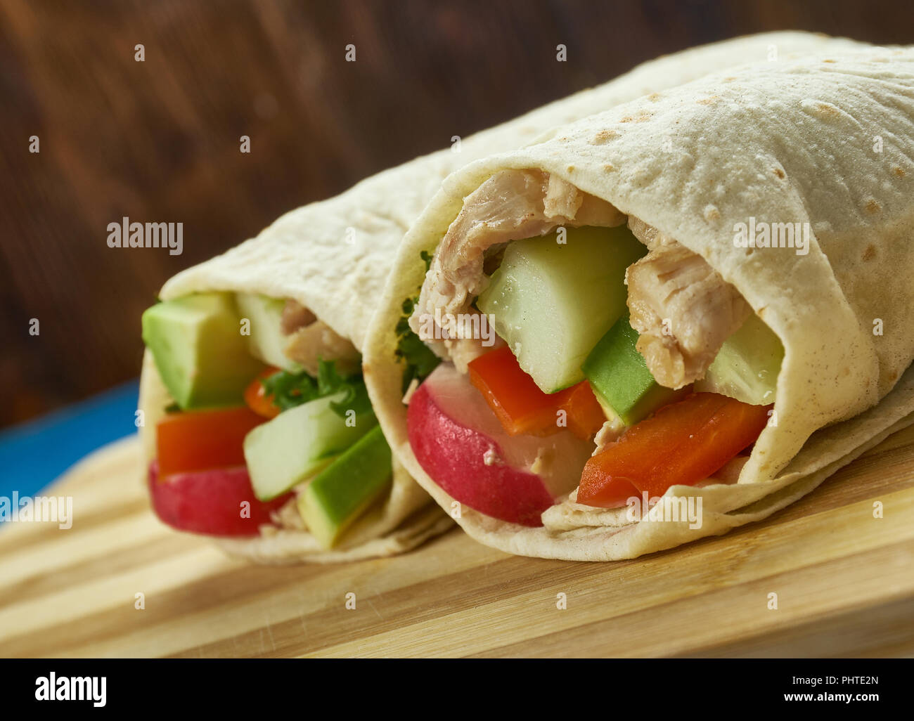 Shawarma wraps hi-res stock photography and images - Alamy