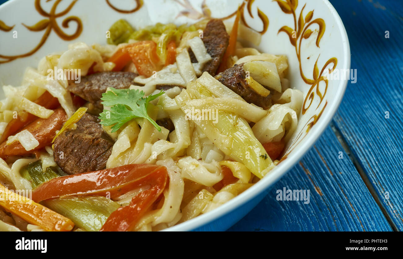 Qorasaroy lagmon hi-res stock photography and images - Alamy