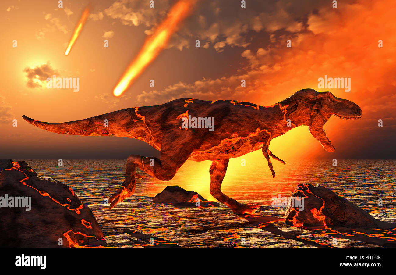 Asteroid Impact Dinosaurs