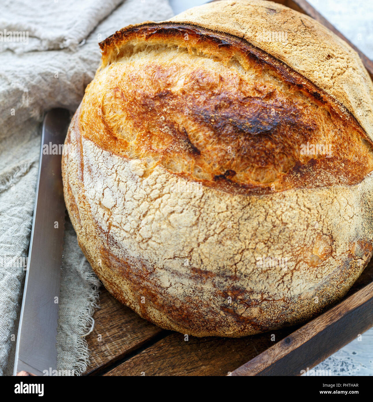 Close up of a loaf of bread hi-res stock photography and images - Alamy