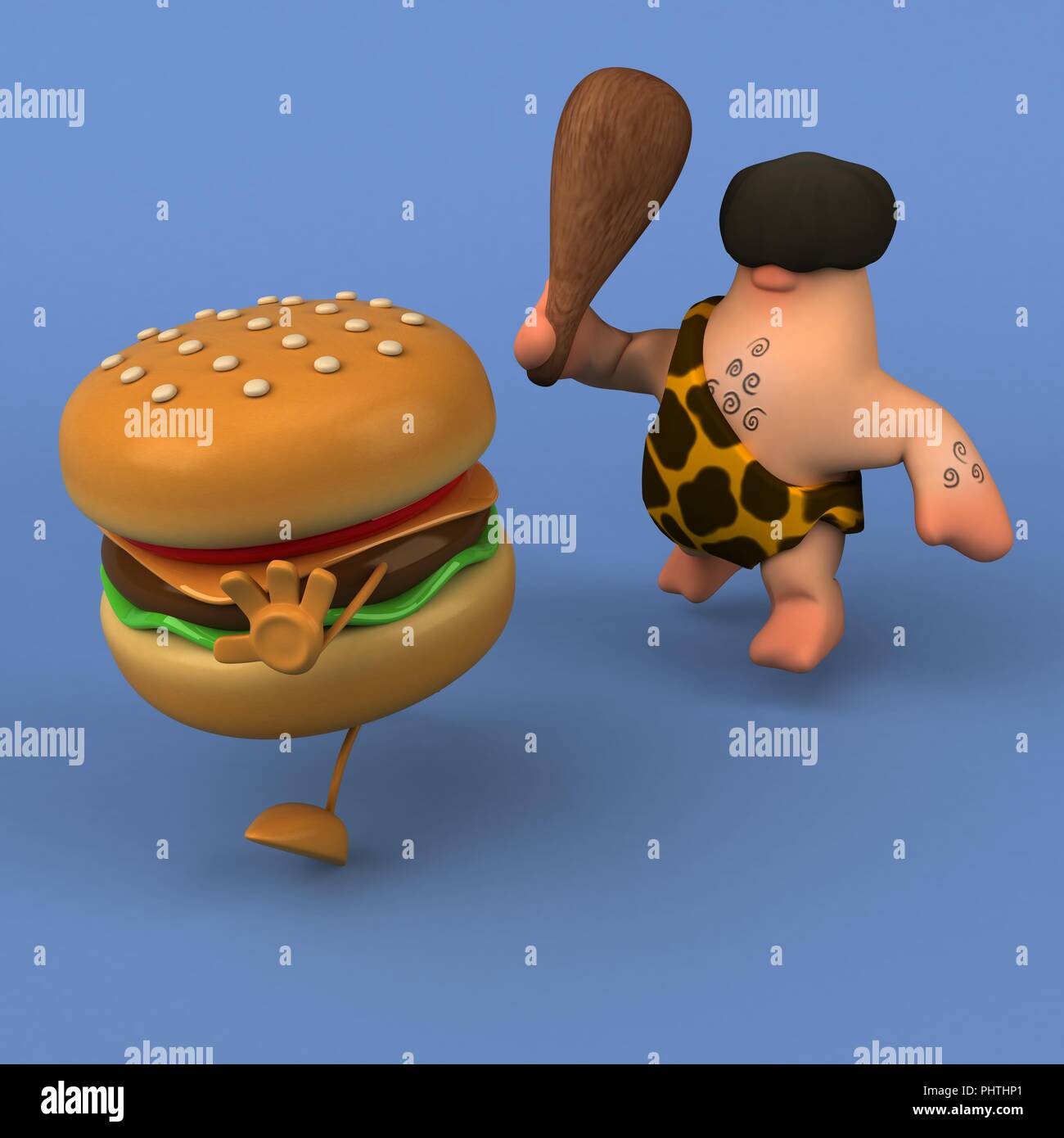 Cave man diet hi-res stock photography and images - Alamy