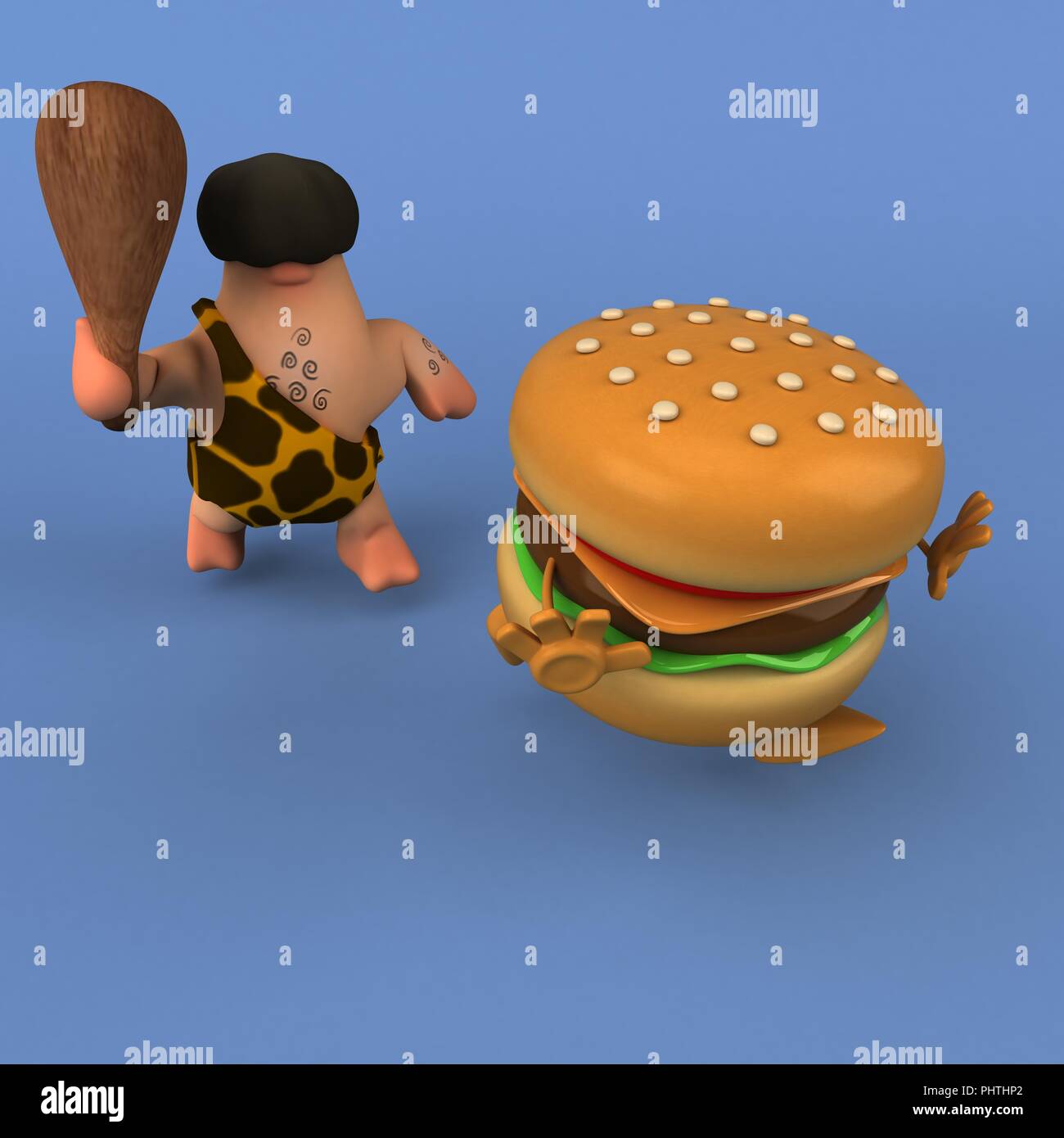 Cave man diet hi-res stock photography and images - Alamy