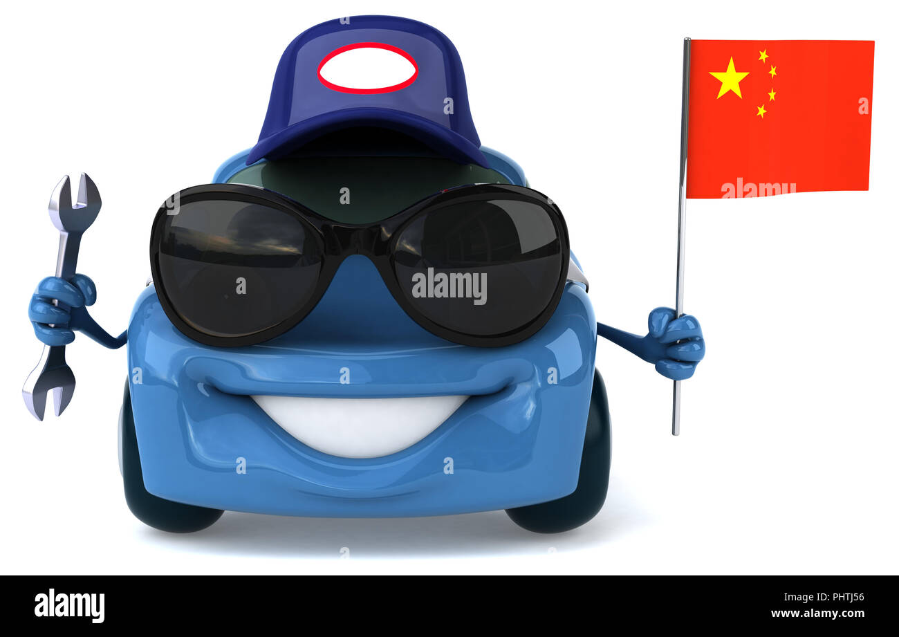 3d car china Cut Out Stock Images & Pictures - Alamy