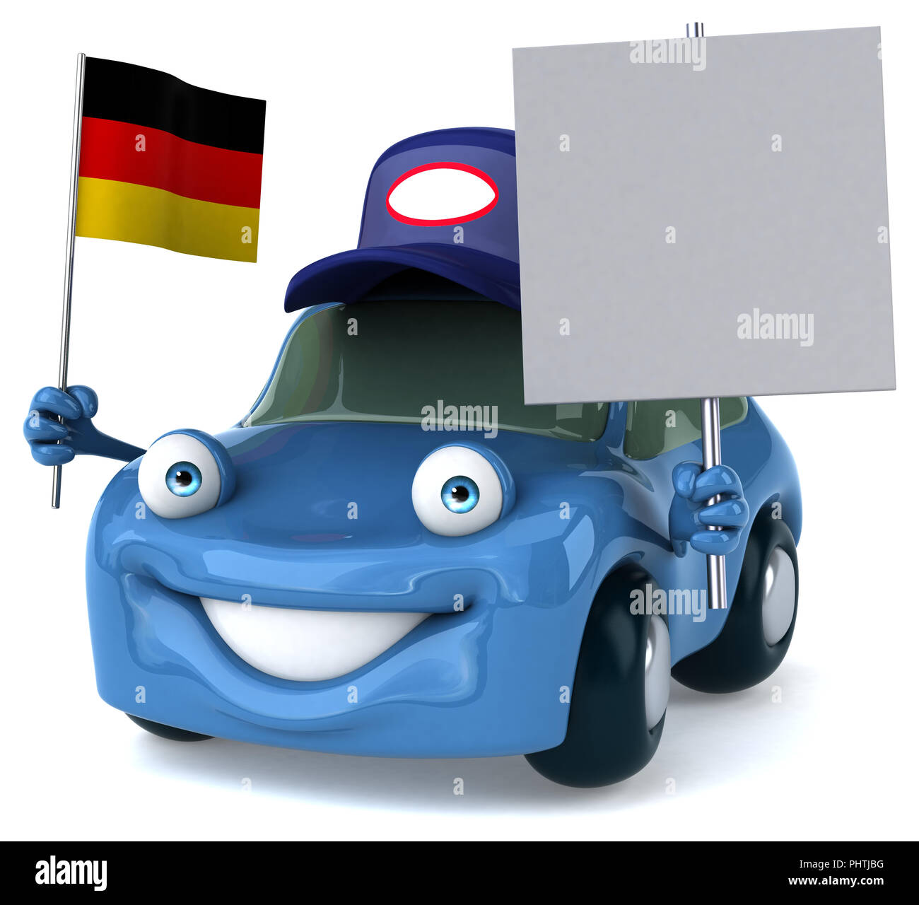 German flag car Cut Out Stock Images & Pictures - Alamy