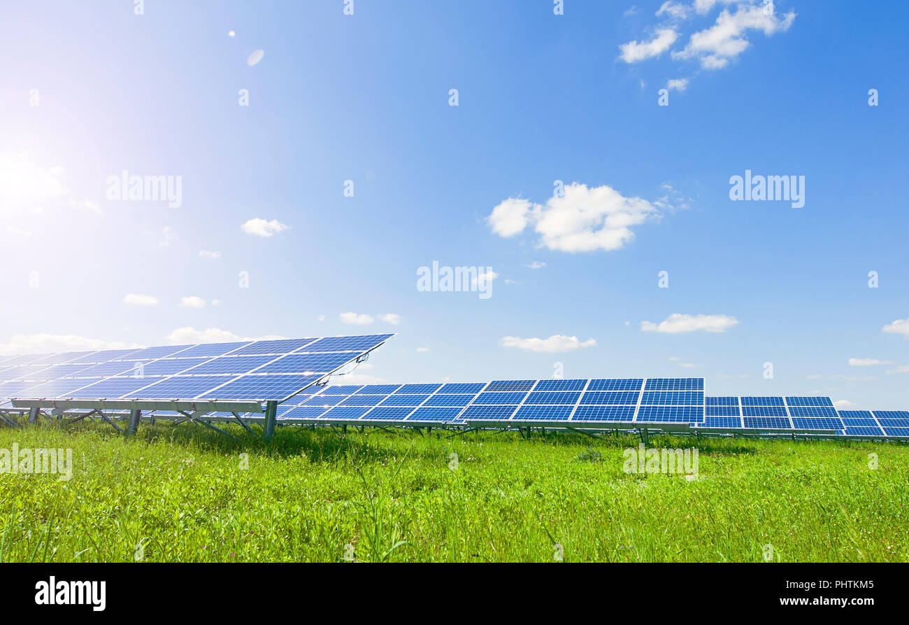 image of a big solar plant Stock Photo - Alamy