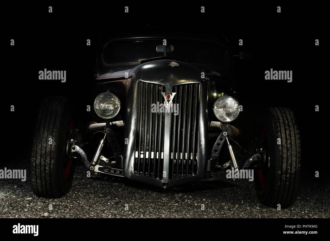 Custom rat rod car hi-res stock photography and images - Alamy
