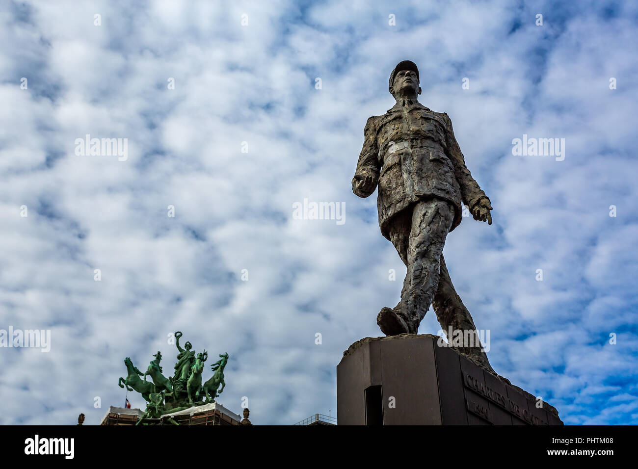 Statue clemenceau hi-res stock photography and images - Alamy