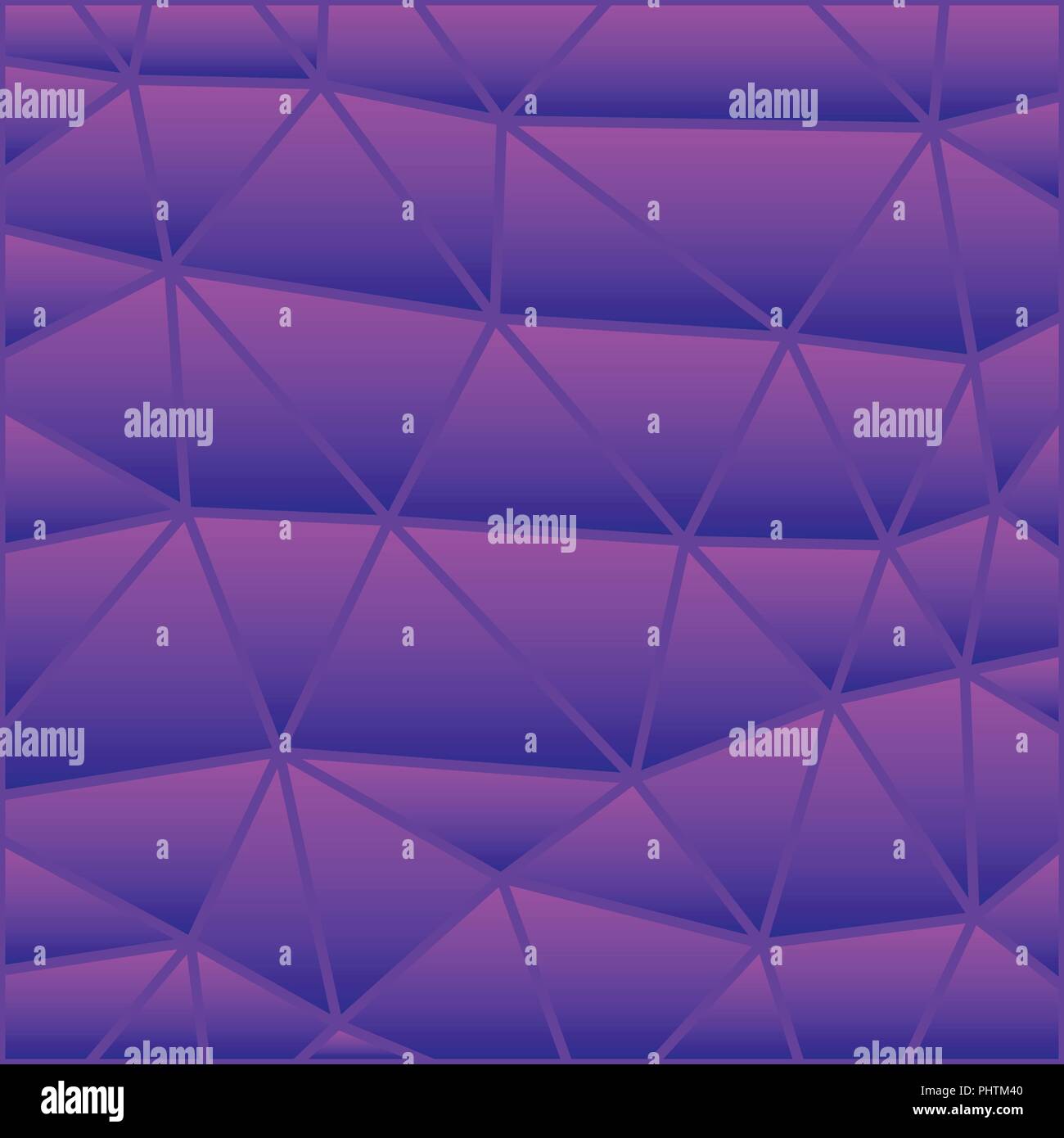 abstract vector stained-glass triangle mosaic background - purple and ...