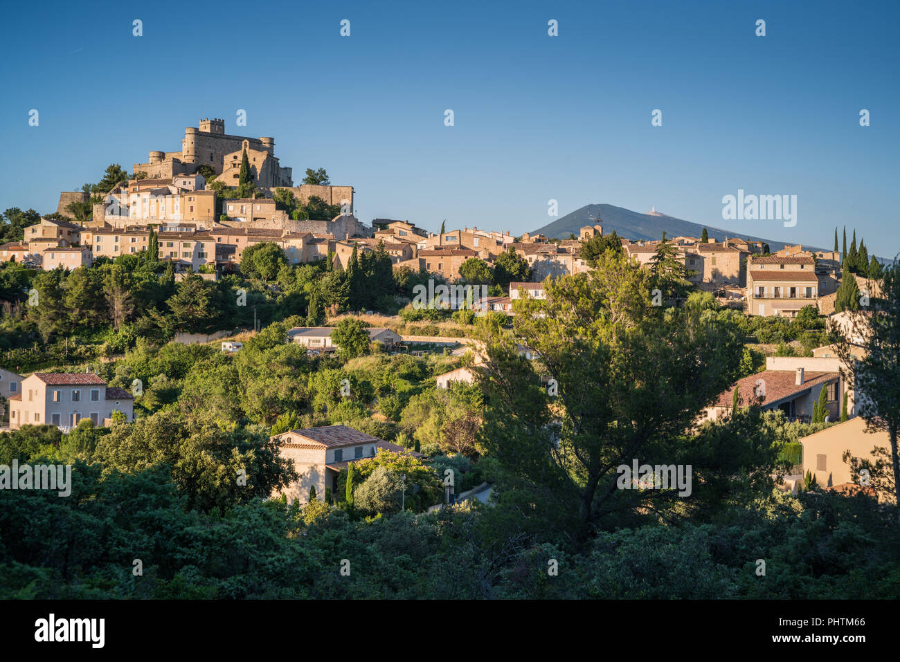 Le Barroux Castle Provence High Resolution Stock Photography and Images ...