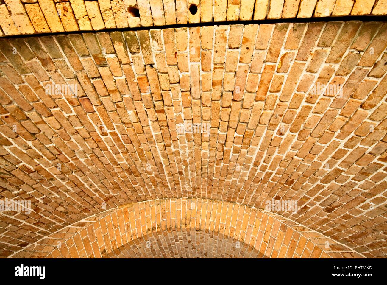 Old brick wall and archway Stock Photo - Alamy
