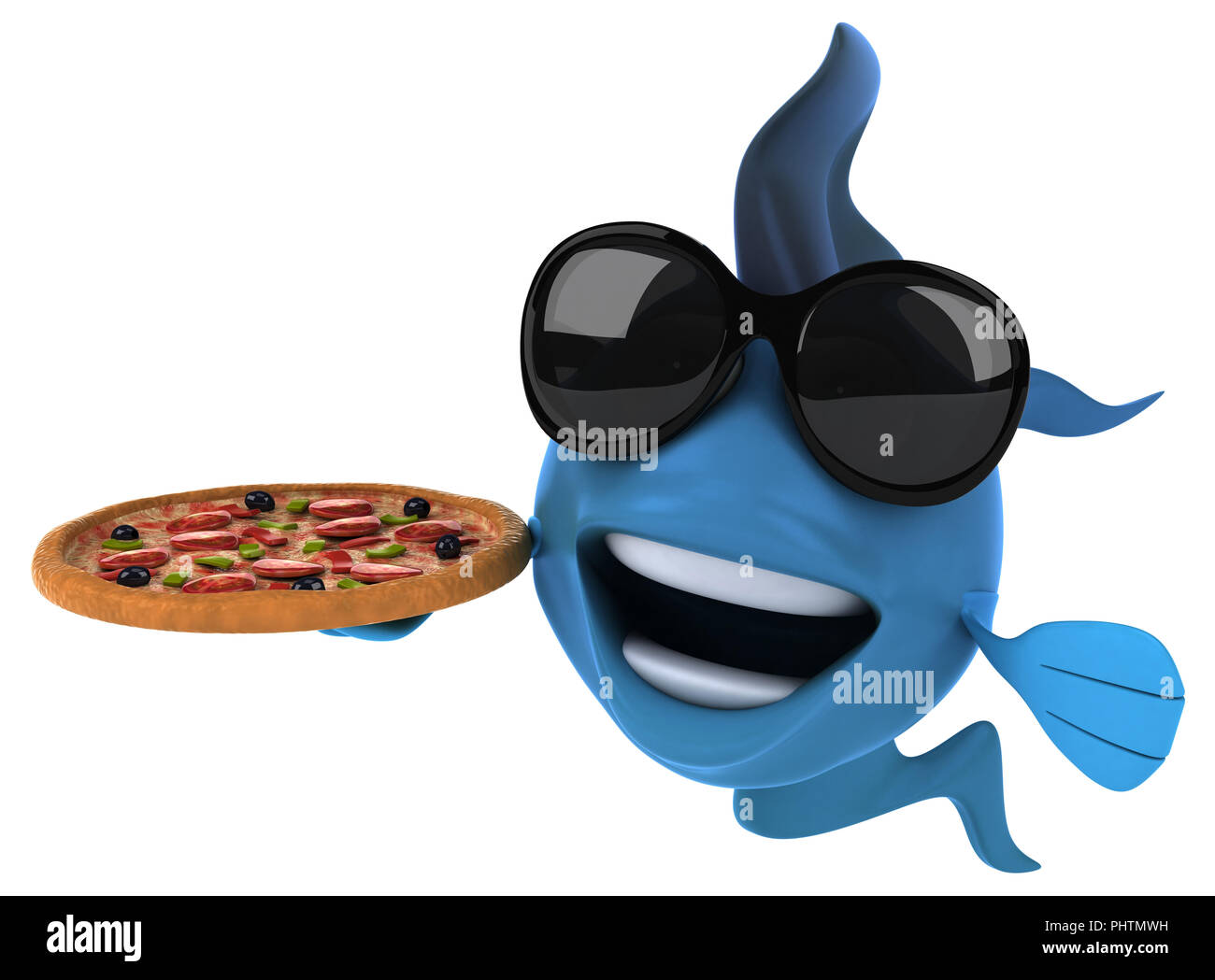Fish fun pizza hi-res stock photography and images - Alamy