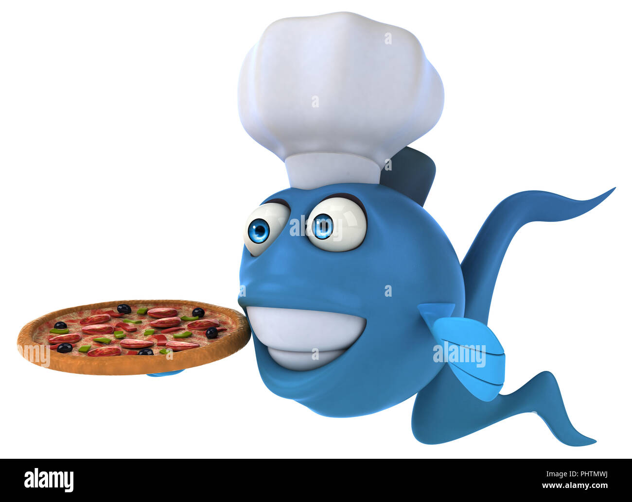 Fish fun pizza hi-res stock photography and images - Alamy