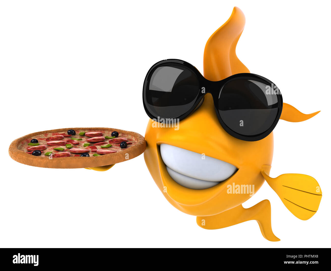 Fish fun pizza hi-res stock photography and images - Alamy