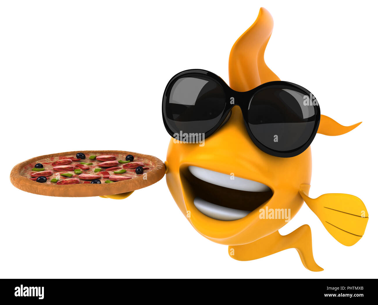 Fish fun pizza hi-res stock photography and images - Alamy