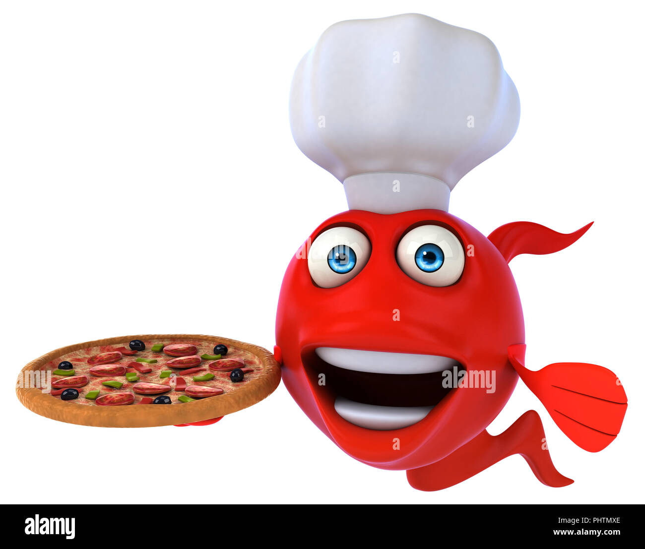 Fish fun pizza hi-res stock photography and images - Alamy