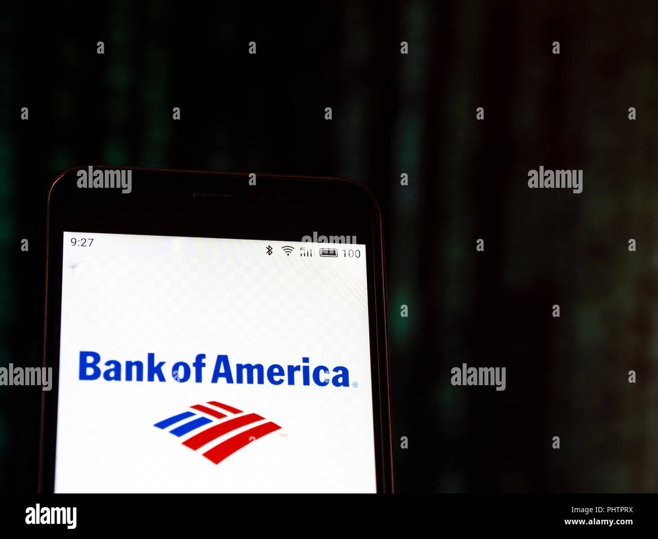Bank america logo seen on hi-res stock photography and images - Alamy