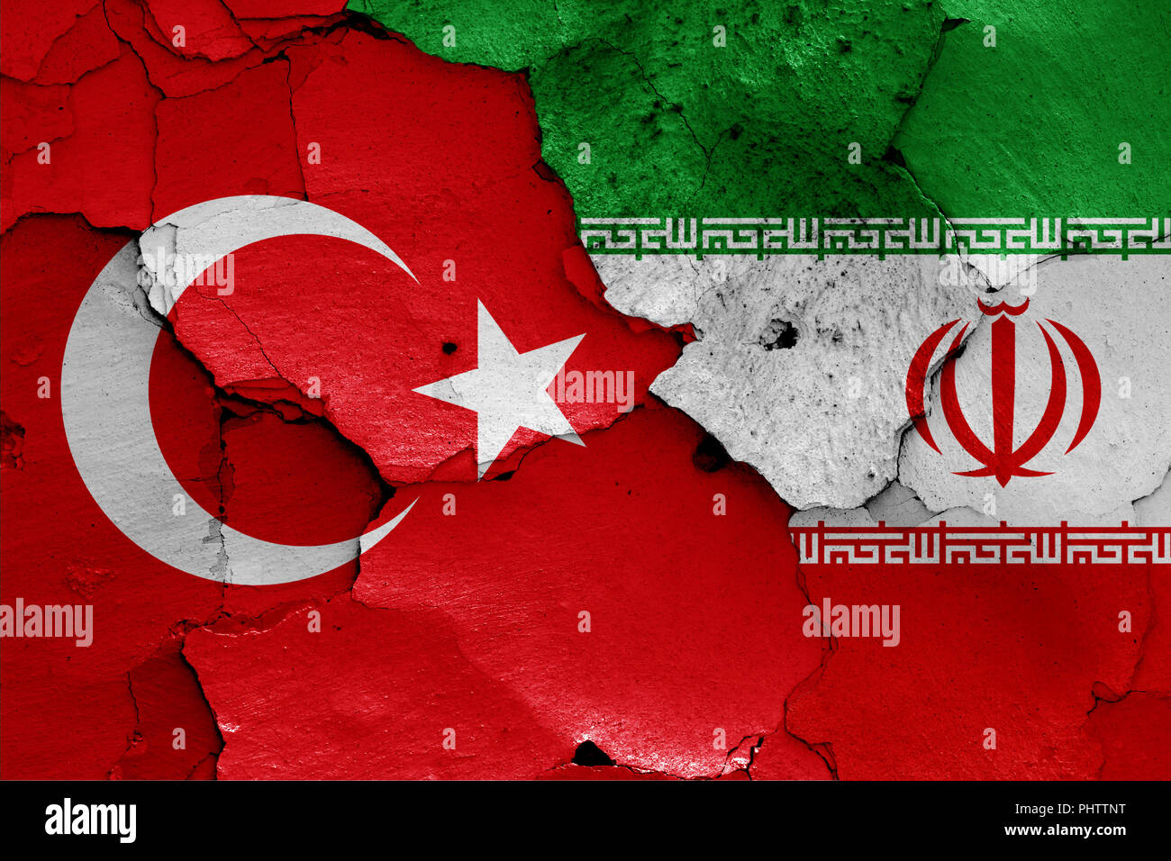 Iran flags hi-res stock photography and images - Alamy
