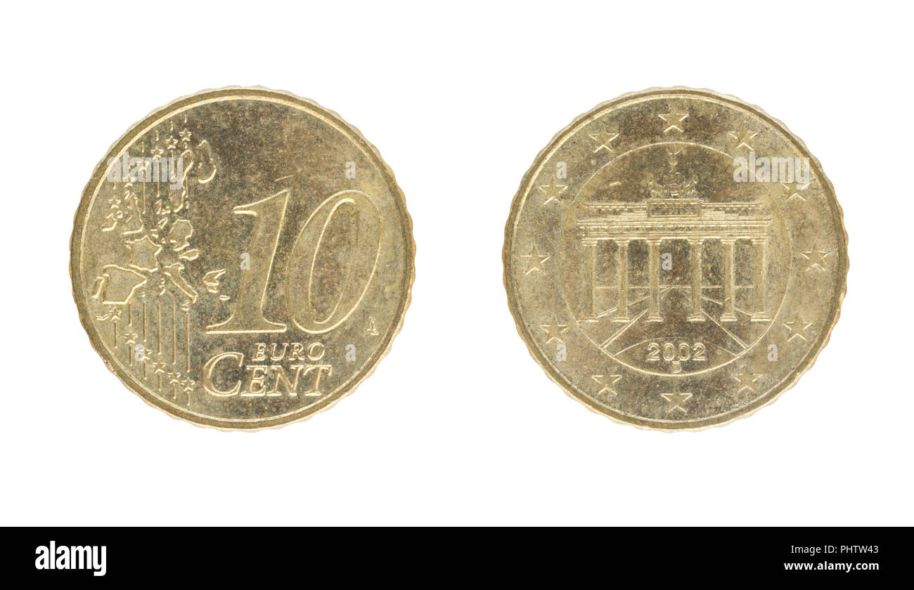 10 euro cent coin hi-res stock photography and images - Alamy