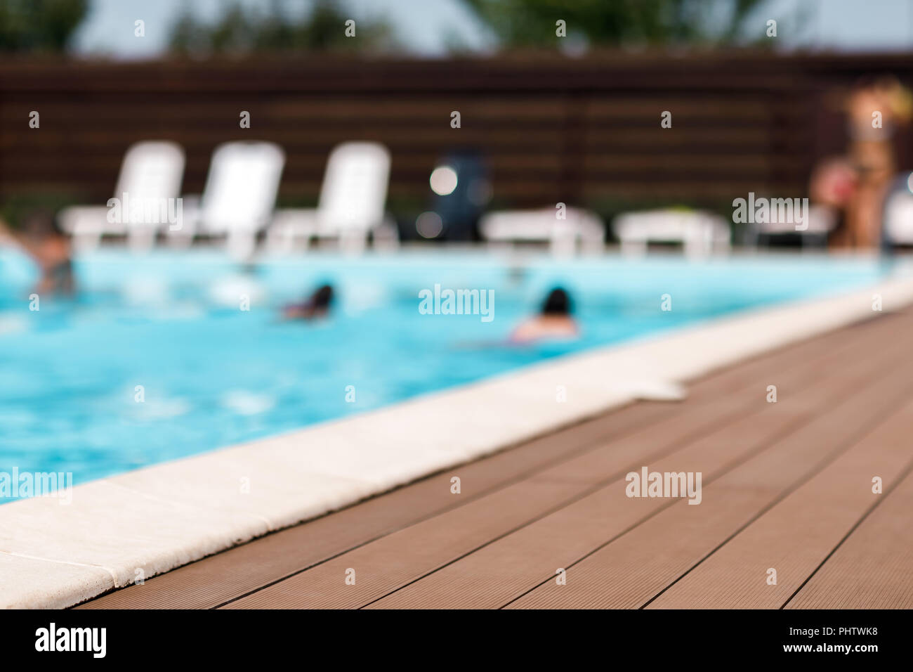 Vintage swimming pool poster hi-res stock photography and images - Alamy