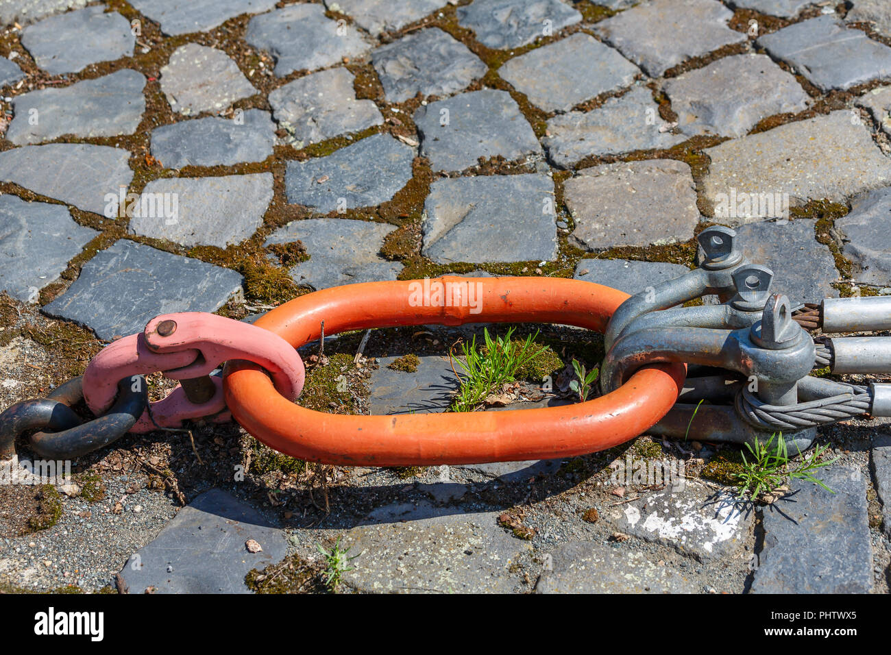 Big metal clamp Stock Photo - Alamy