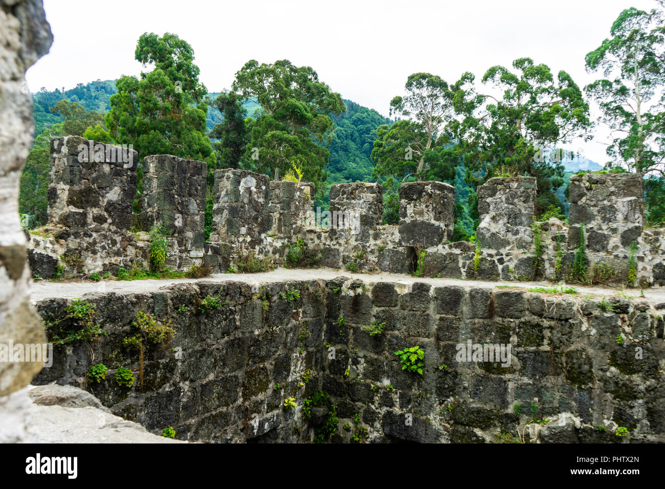 Gonio, Georgia / July 9, 2018: Ancient roman fortress Gonio - Asparos ...