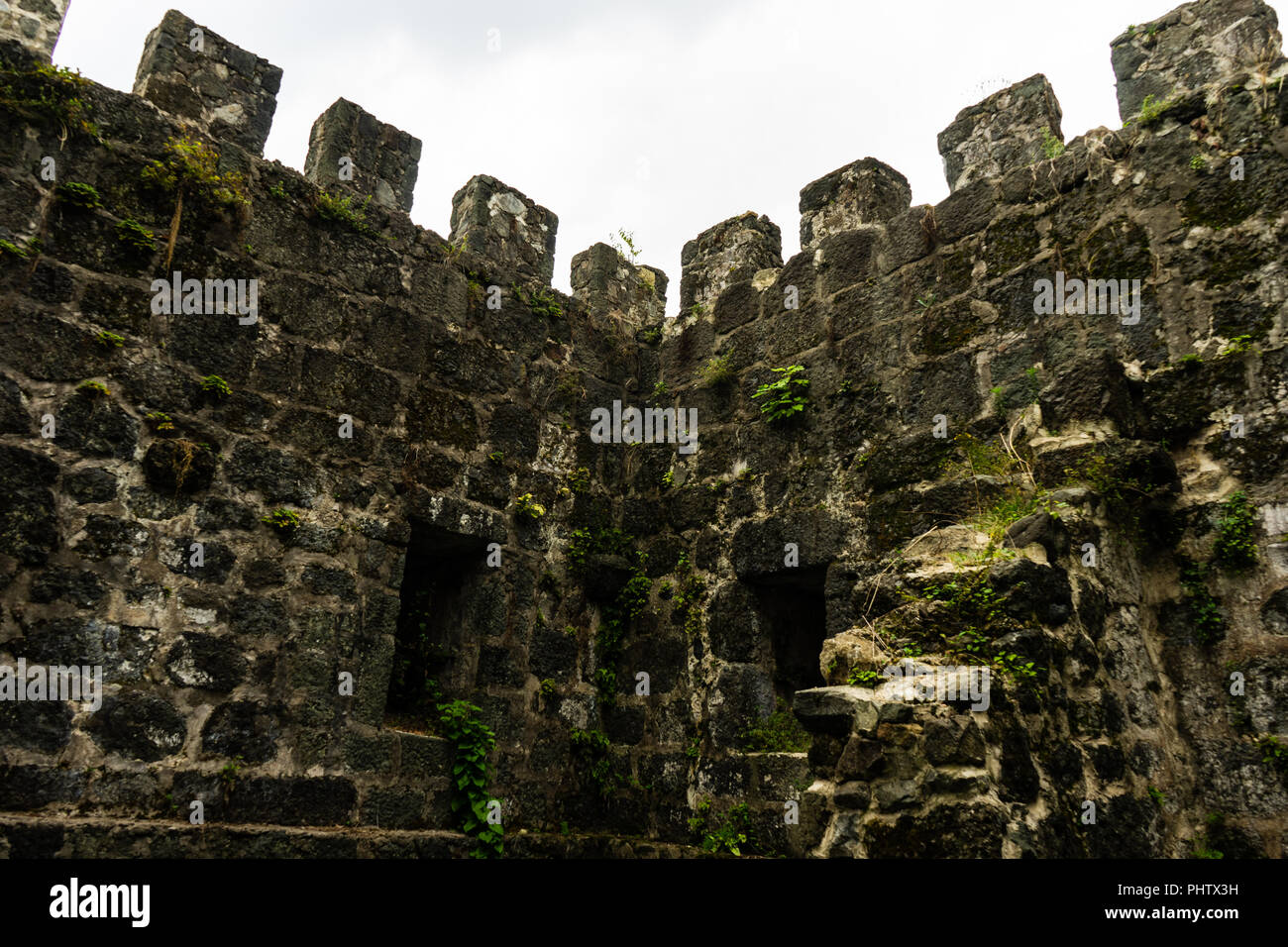 Gonio, Georgia / July 9, 2018: Ancient roman fortress Gonio - Asparos ...