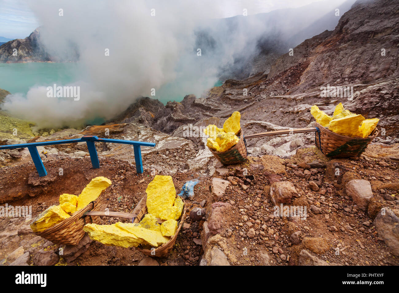 Ijen activity hi-res stock photography and images - Alamy