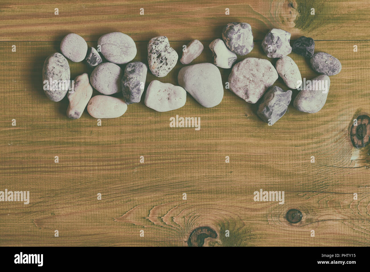 Wooden table brown rock hi-res stock photography and images - Alamy