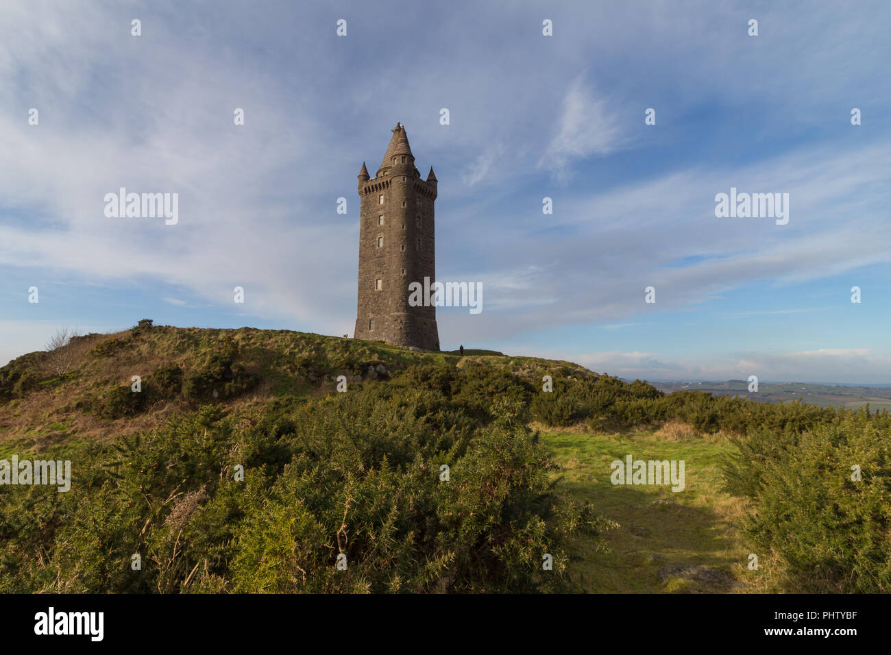 Scrabo stone hi-res stock photography and images - Alamy