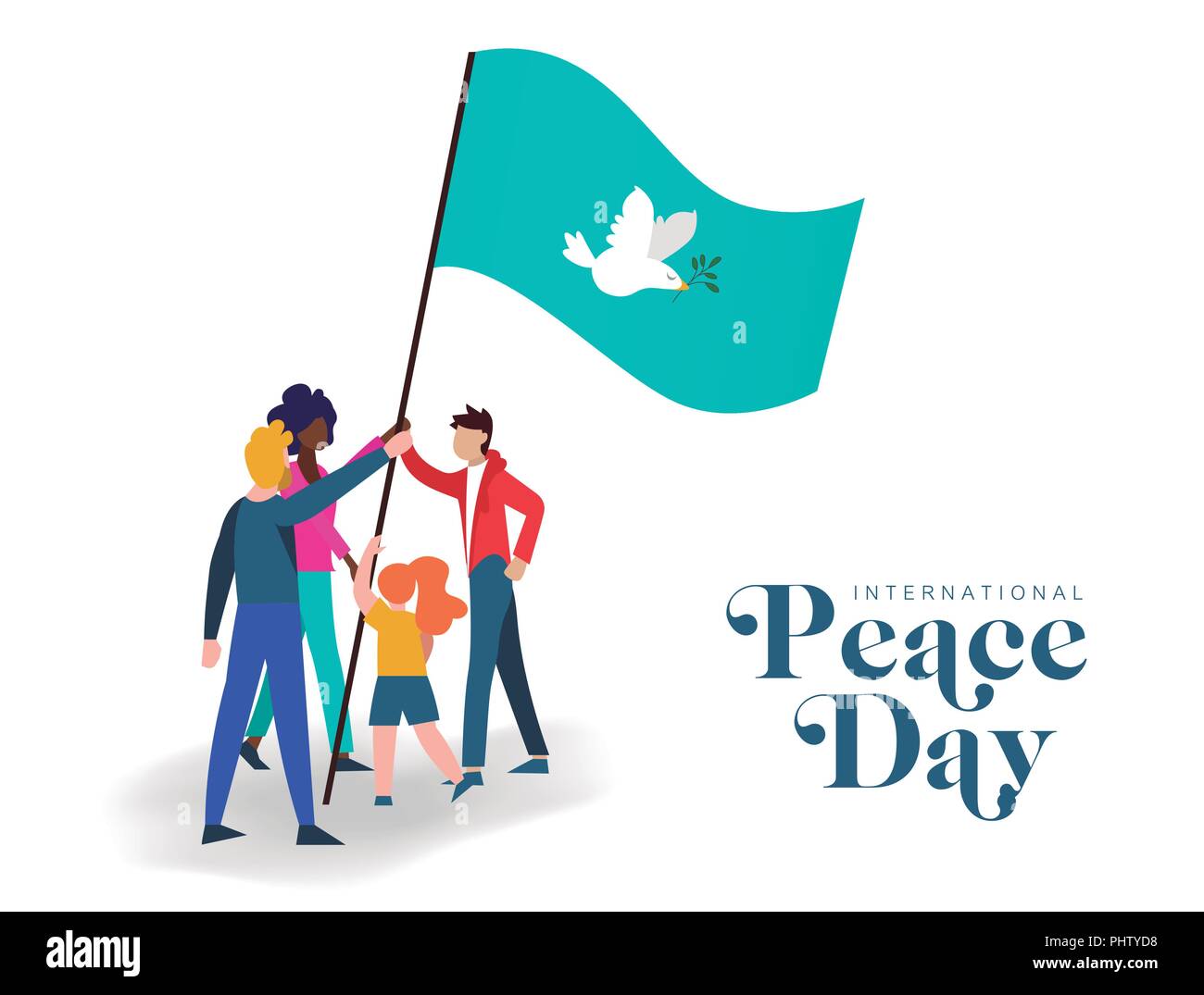Ve day celebration children Stock Vector Images - Alamy