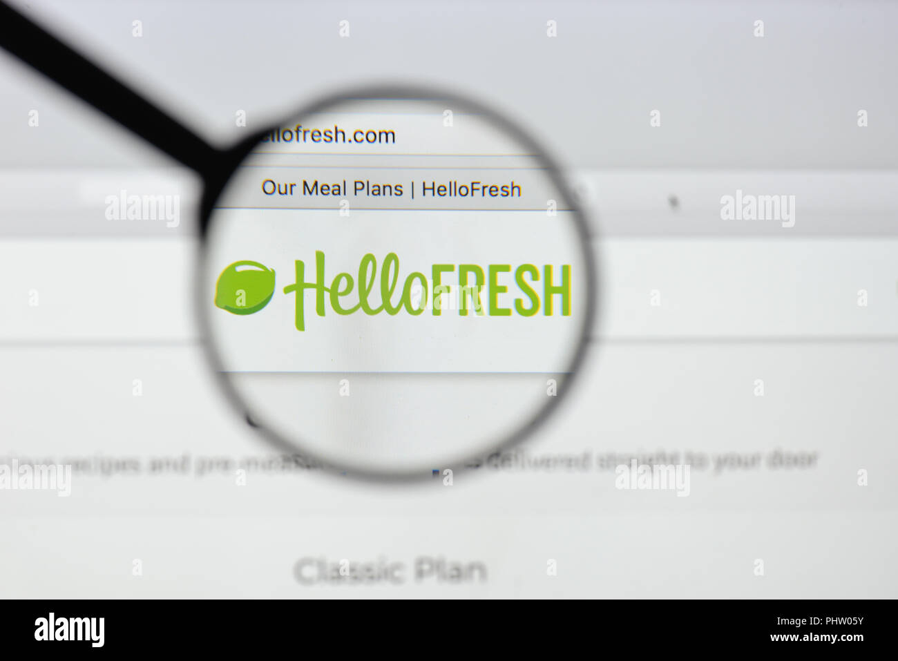 Hellofresh logo hi-res stock photography and images - Alamy